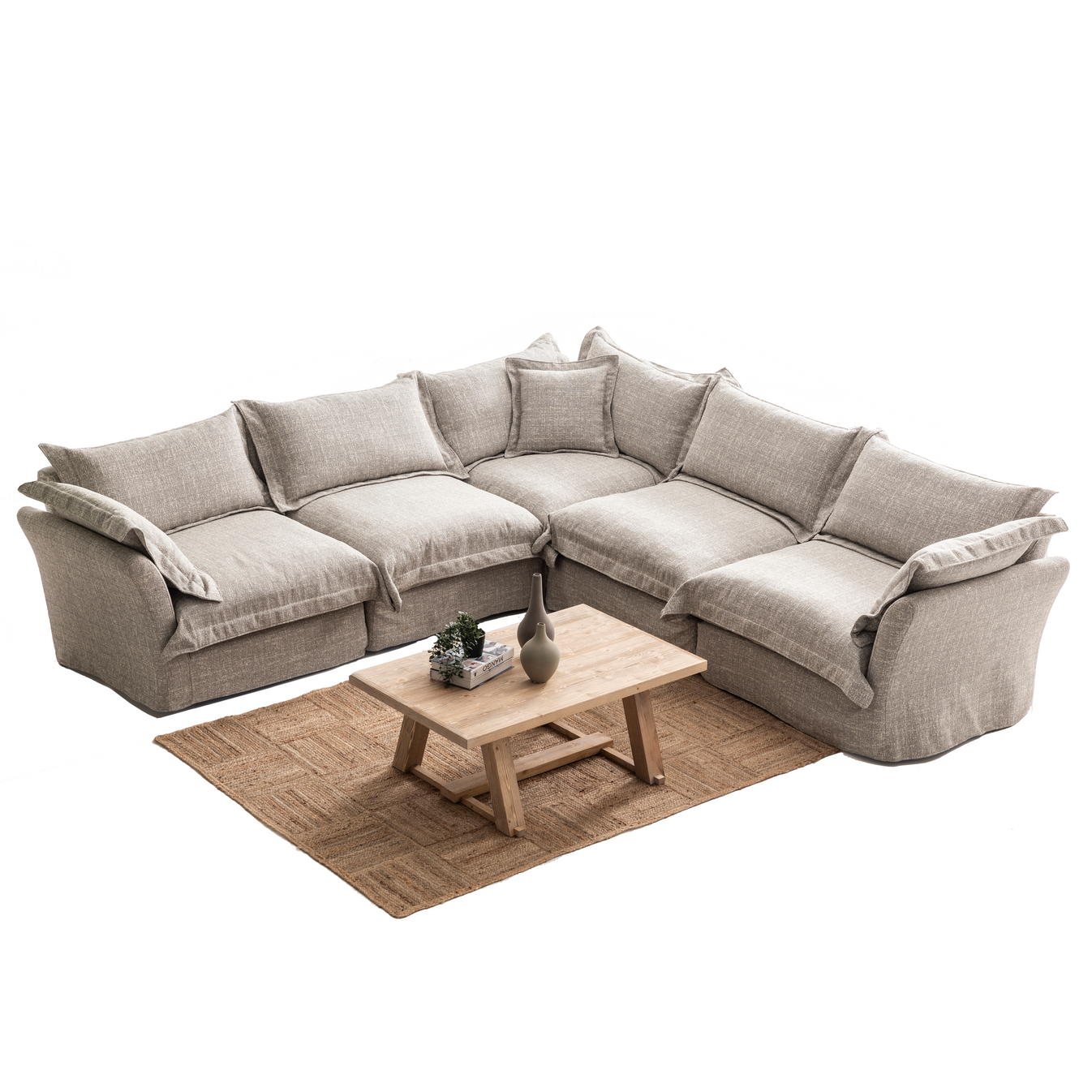 Juliet Köşe Koltuk – Valnott